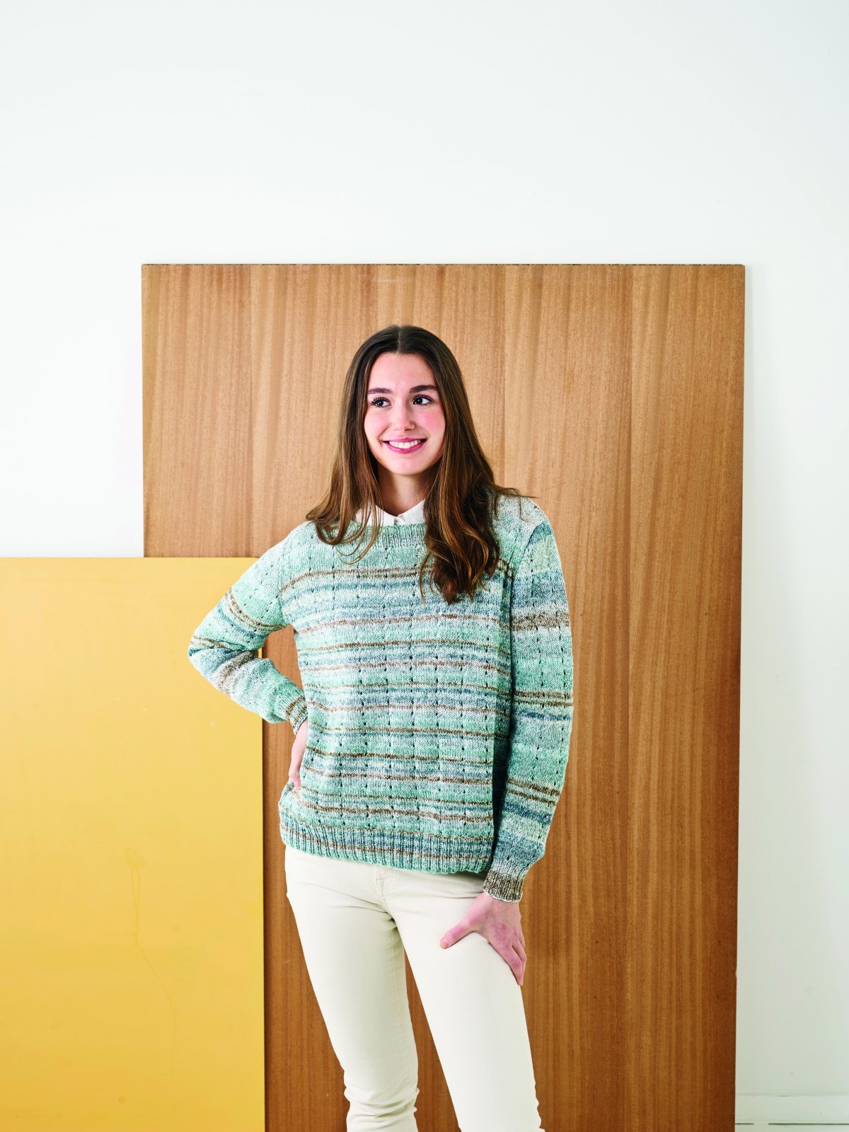 Maja Color Sweater m/hulrækker_891329_Permin - Maja Color - Annettes ...